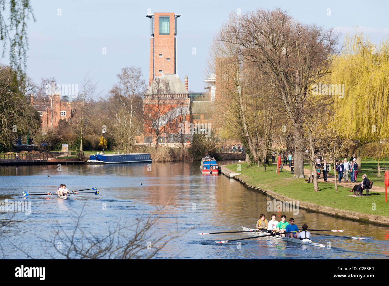 Stratford on avon boat club hi-res stock photography and images - Alamy