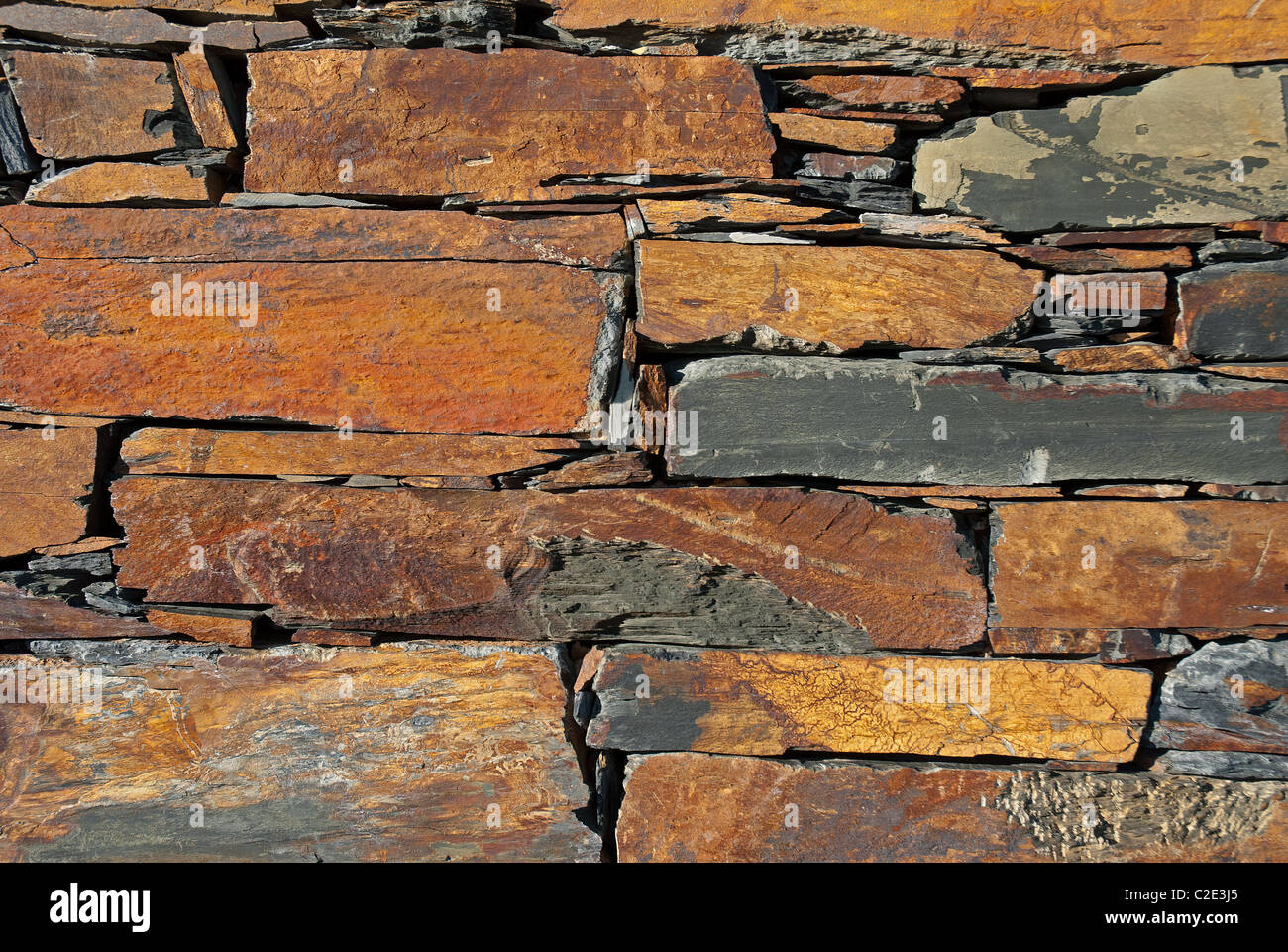 Background texture of earthy colored shale stone Stock Photo - Alamy