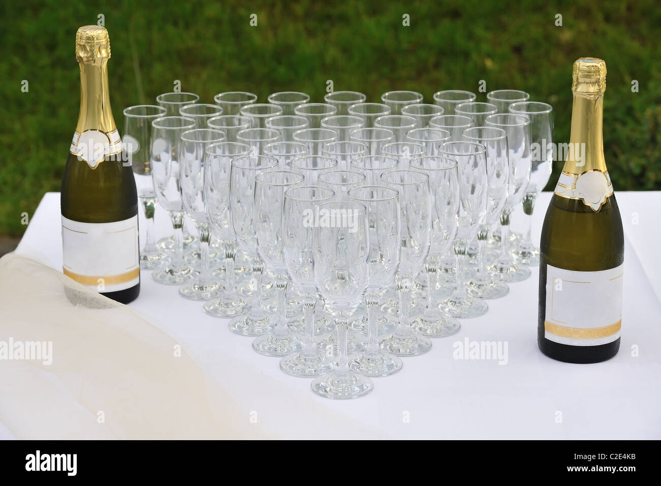 Champagne cup bottle hi-res stock photography and images - Alamy