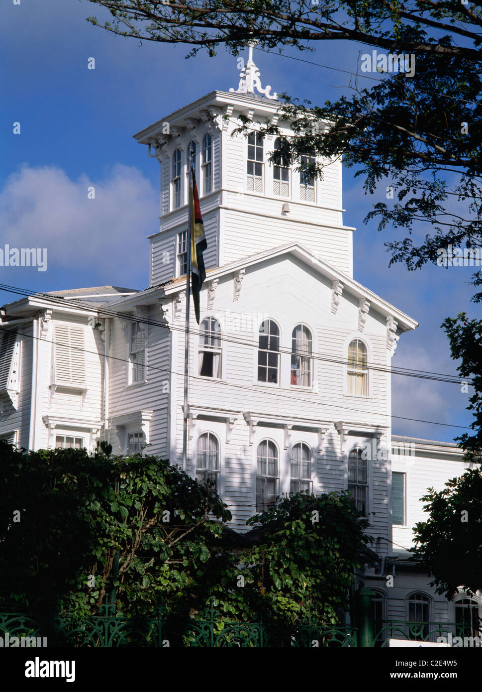 Guyana georgetown architecture hi-res stock photography and images - Alamy