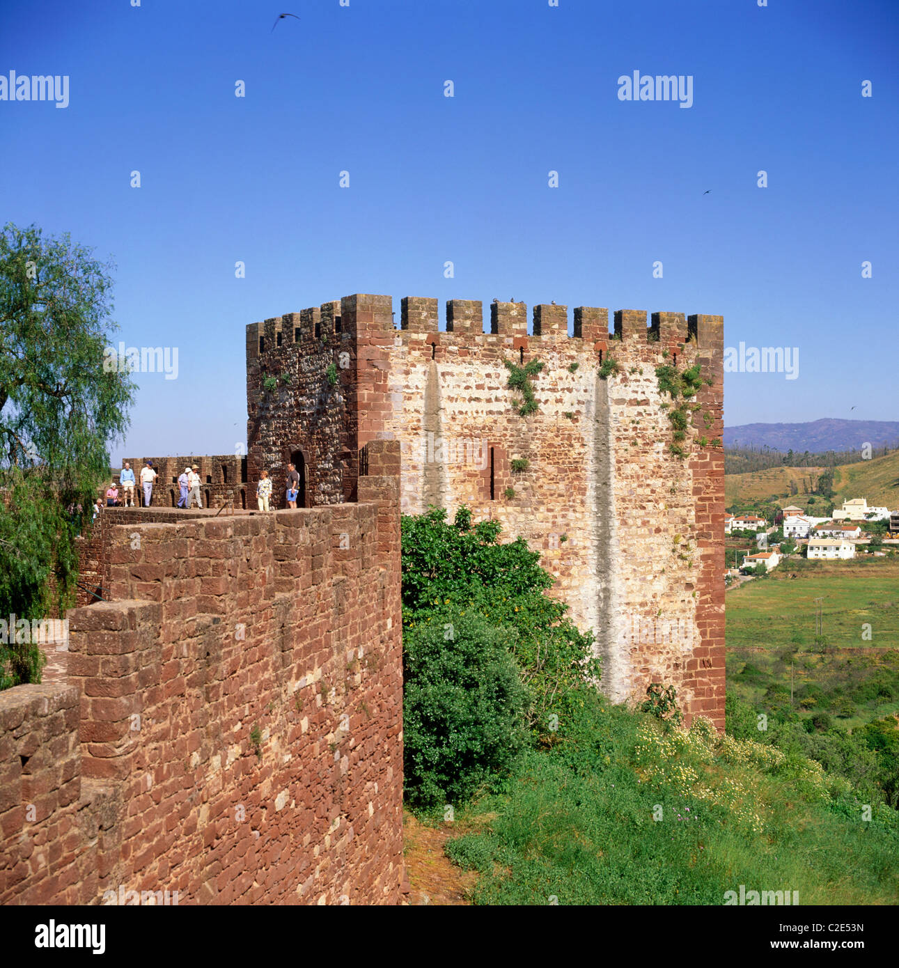 Silves Algarve Portugal Stock Photo - Alamy