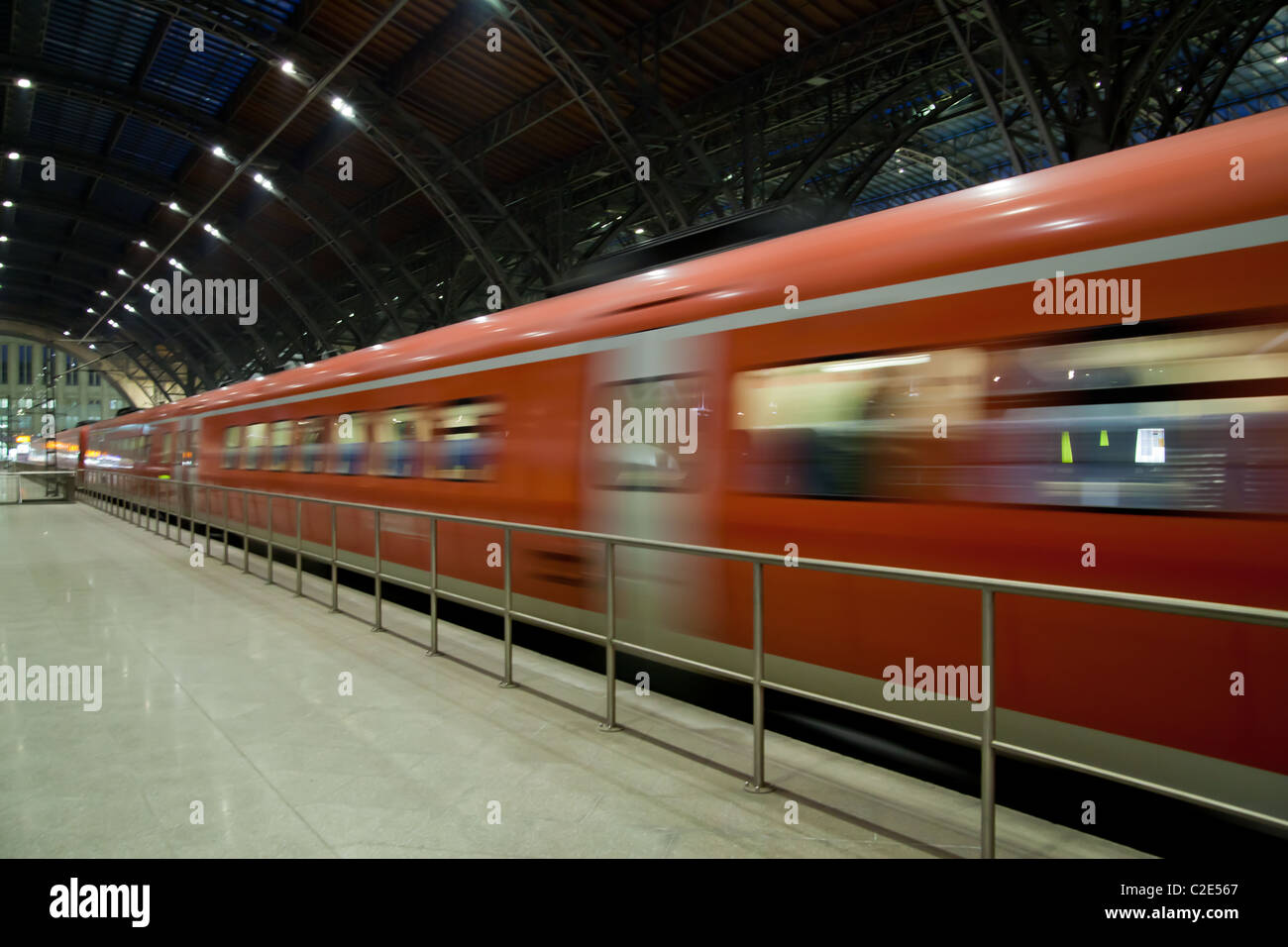 Moving modern regional train hi-res stock photography and images - Alamy