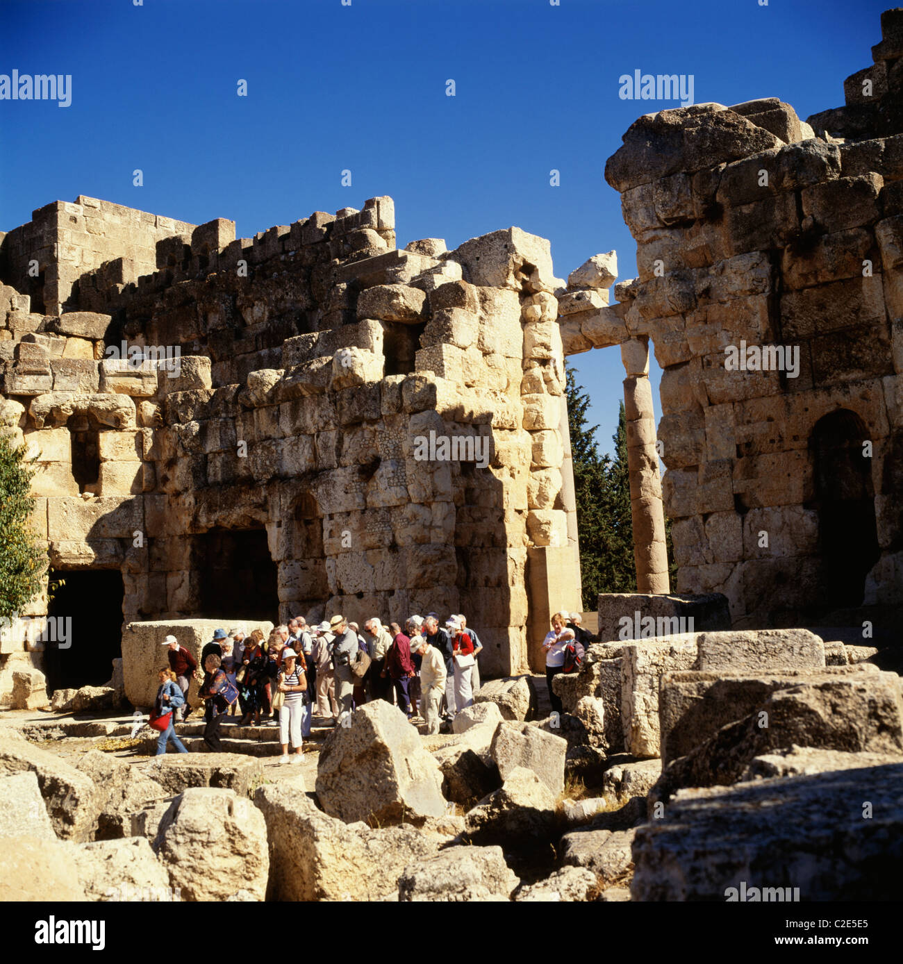 Baalbek Lebanon Stock Photo - Alamy