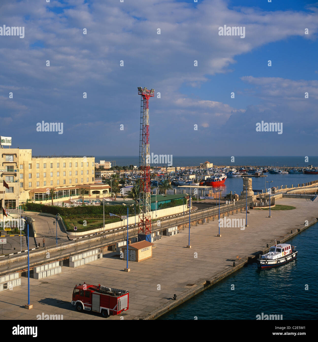 Port Said Egypt Stock Photo - Alamy