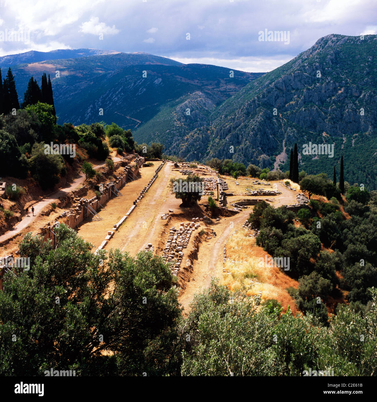 Gymnasium at delphi hi-res stock photography and images - Alamy