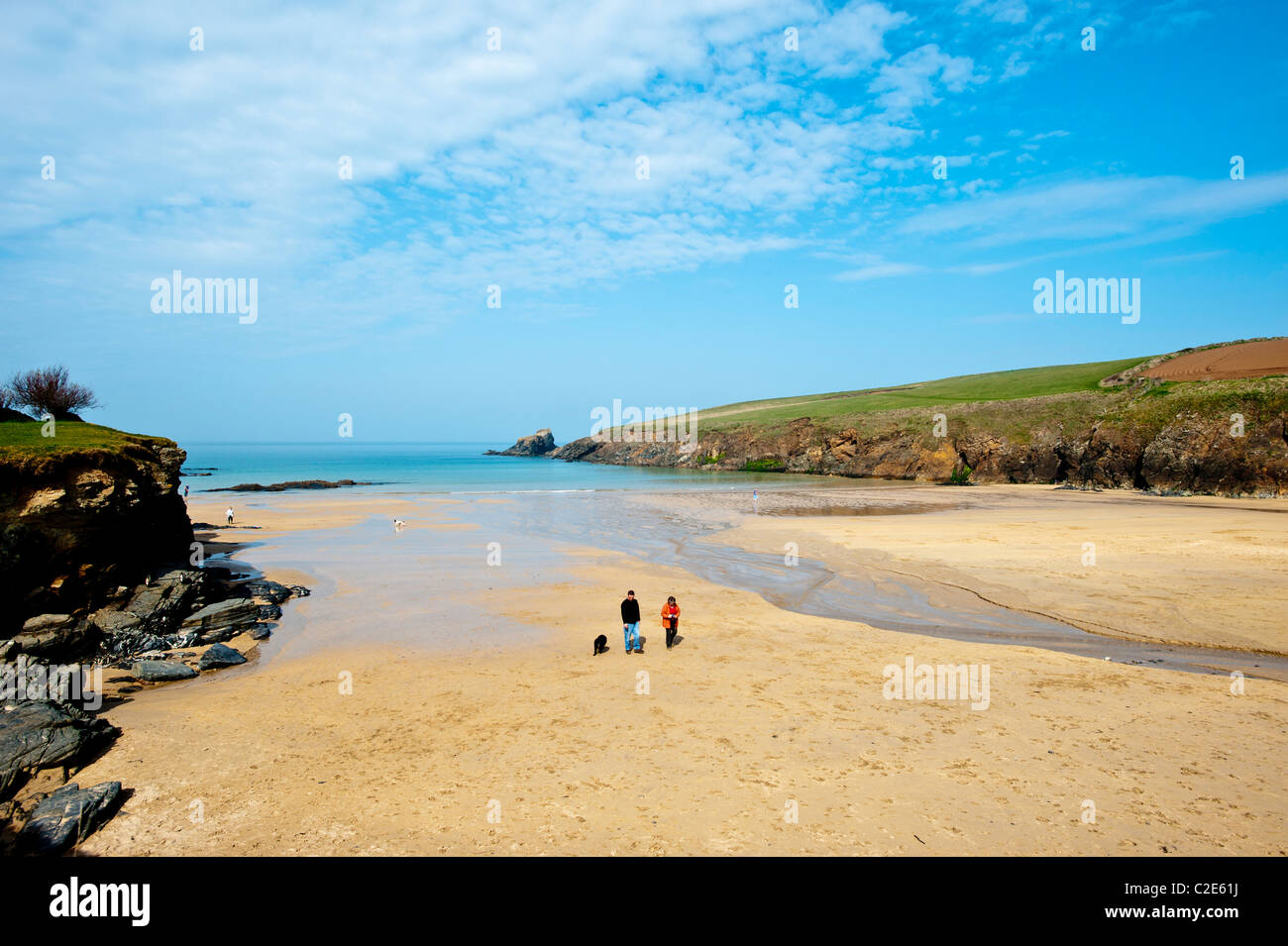 Trevone Bay, Cornwall, United Kingdom Stock Photo - Alamy