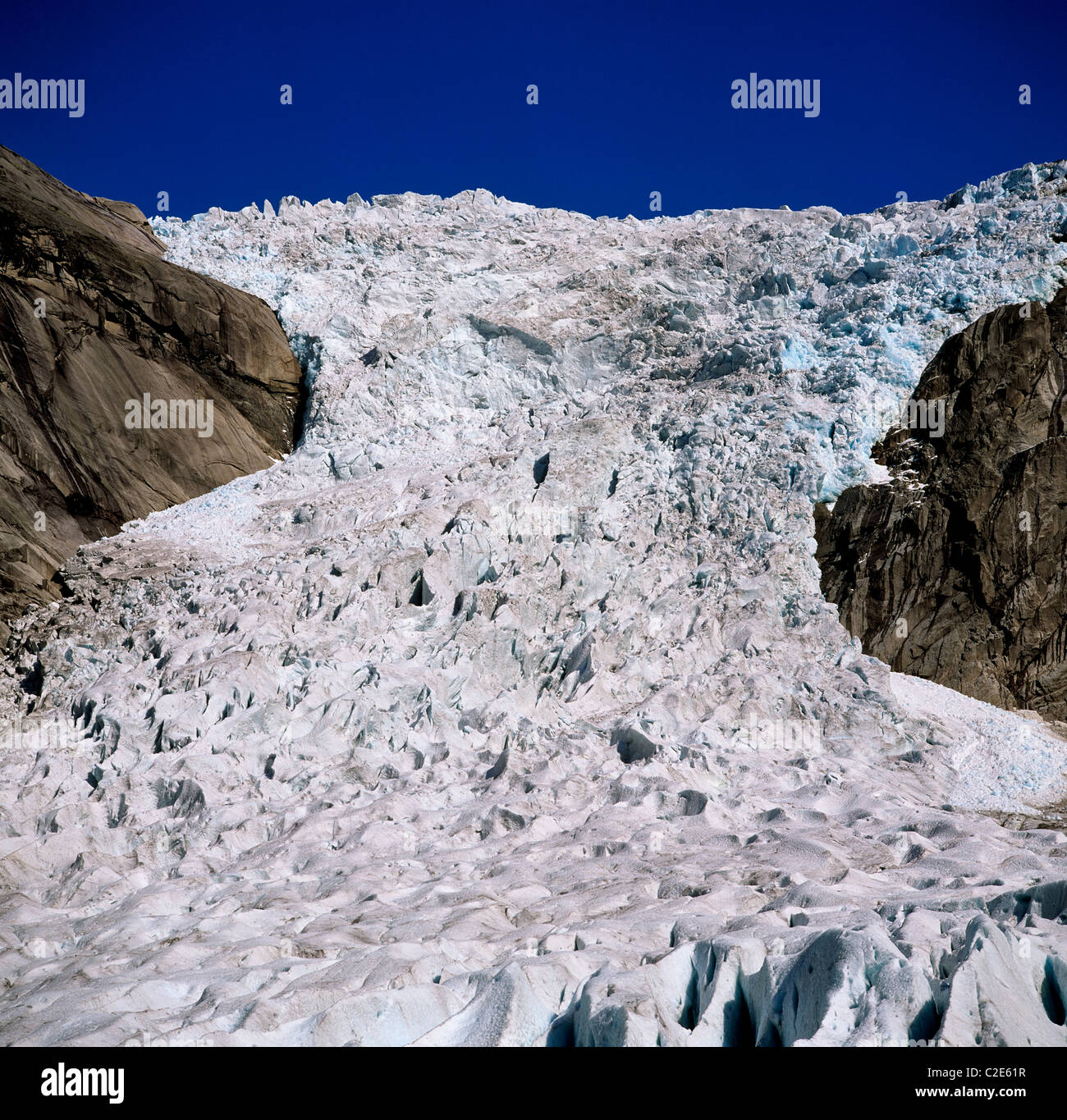 Briksdal Glacier Norway Stock Photo - Alamy
