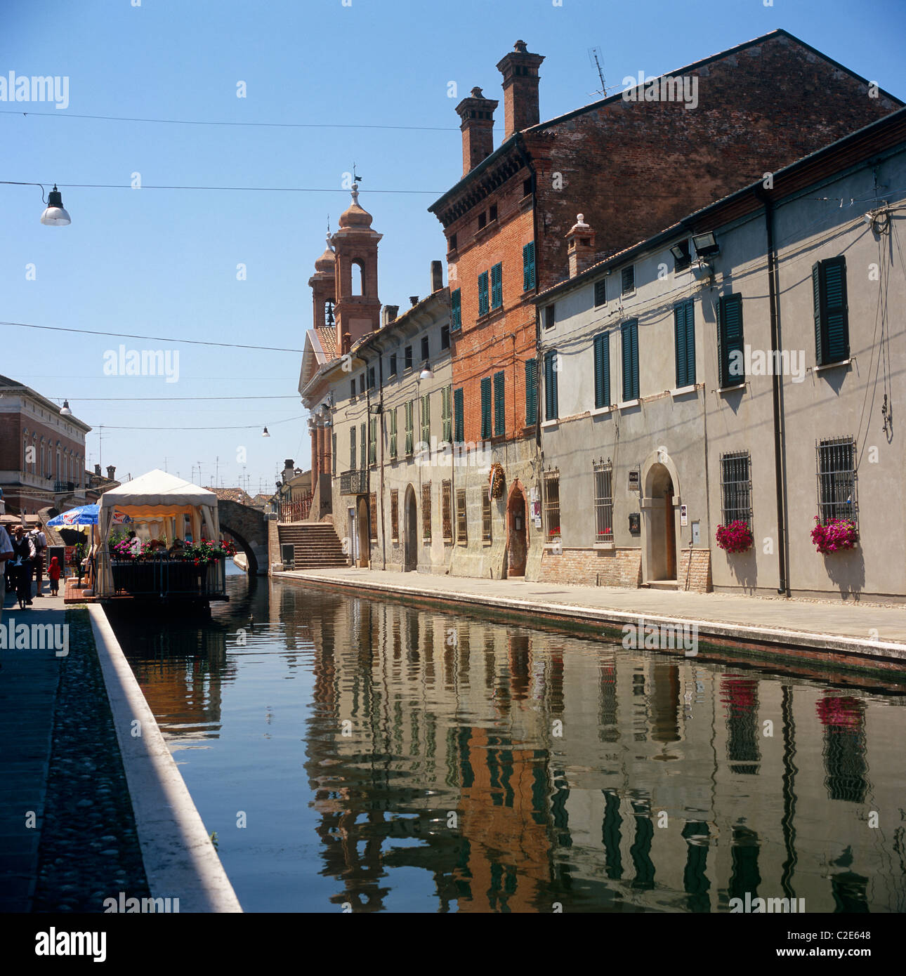 Comacchio Po Delta Italy Stock Photo - Alamy