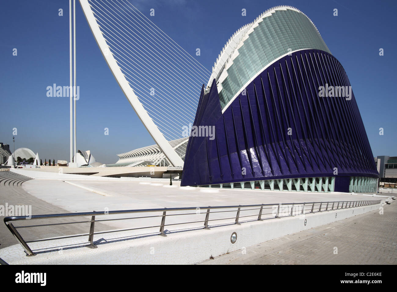 City of science and arts Valencia Stock Photo - Alamy