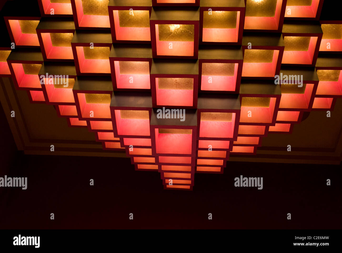 Ceiling Light Fixture Stock Photo - Alamy