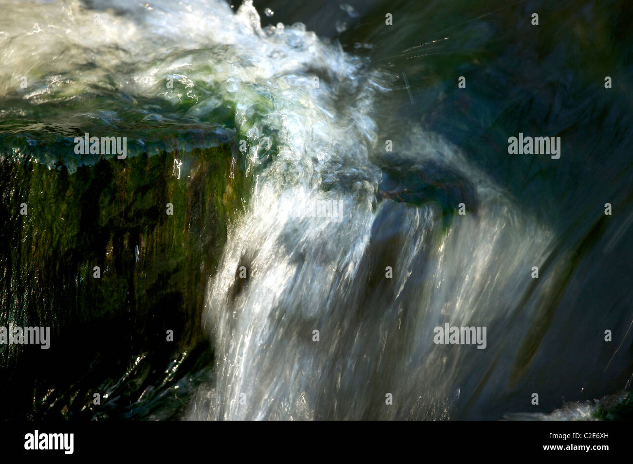 fast flowing stream Stock Photo - Alamy