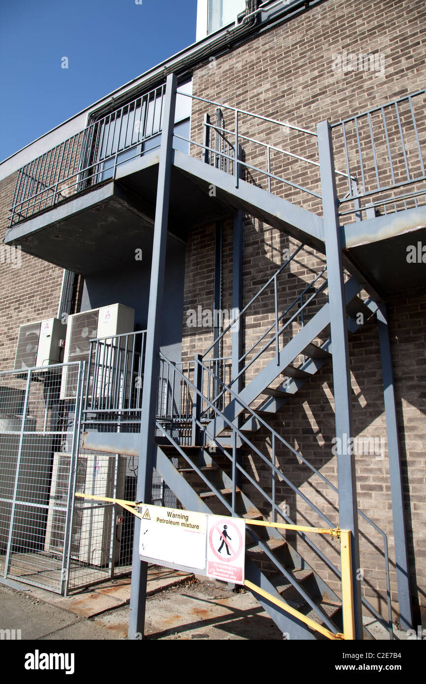 Fire exit stairs hi-res stock photography and images - Alamy