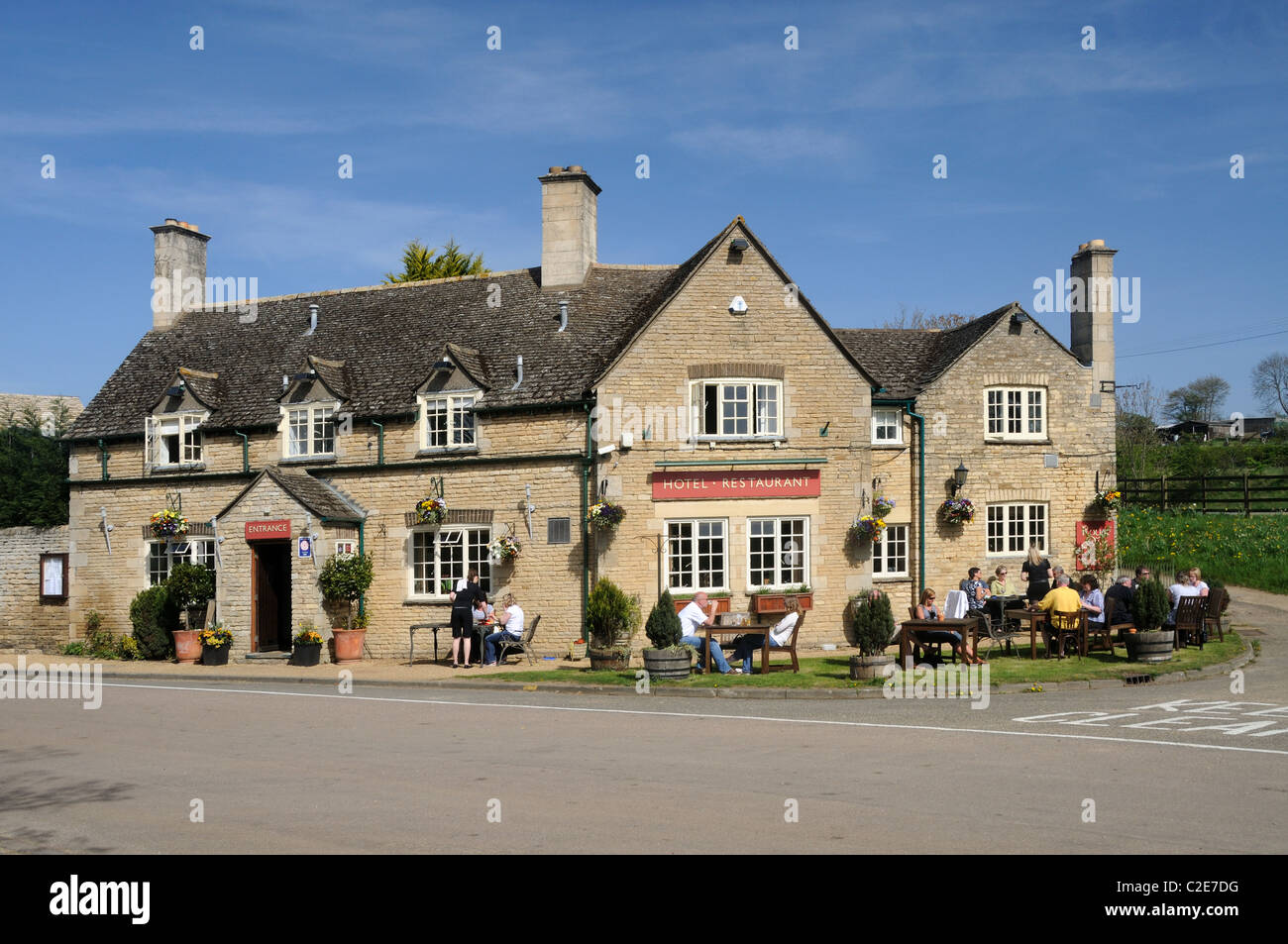 The Royal Oak, in Duddington, Northamptonshire, England Stock Photo - Alamy