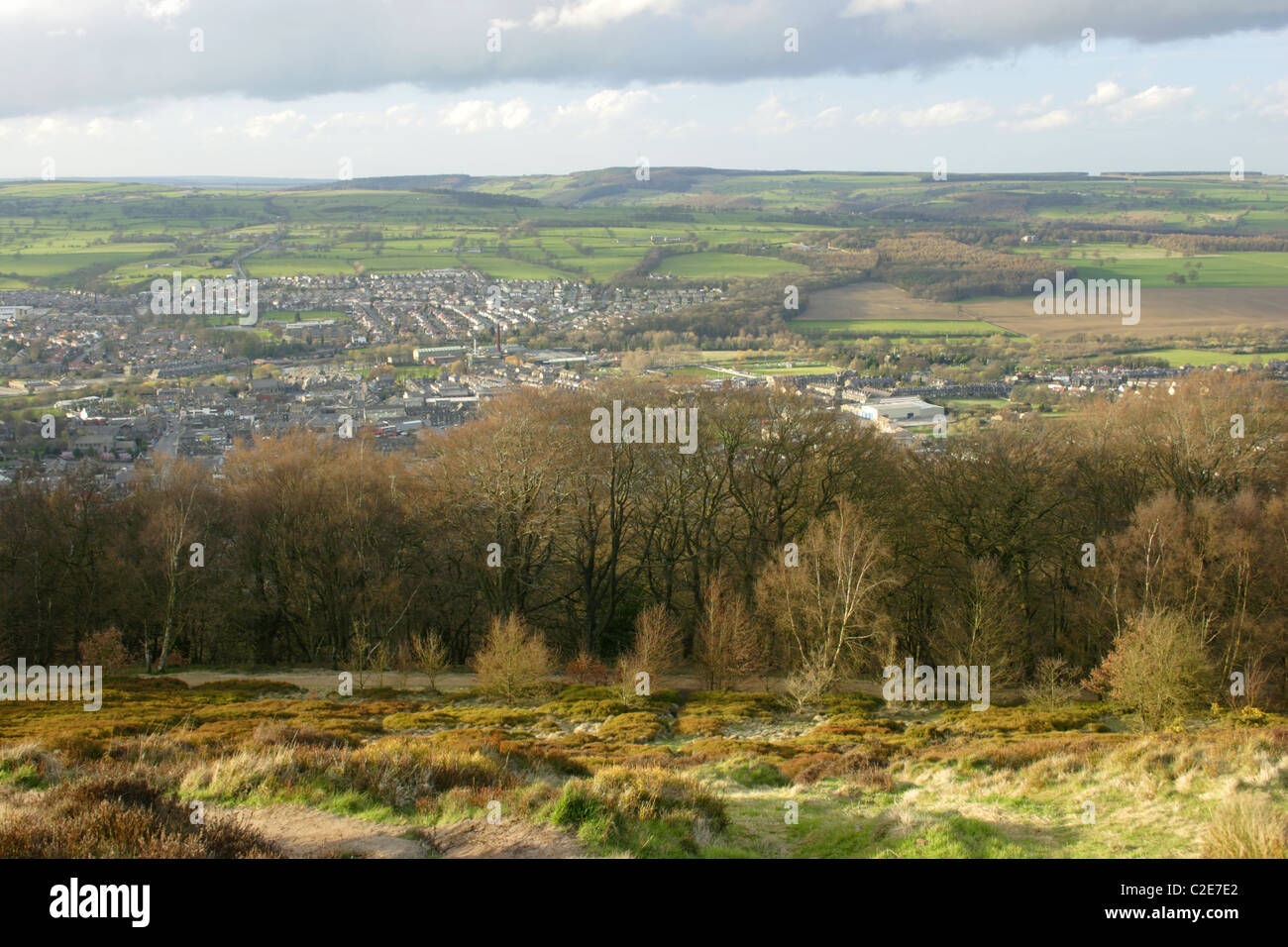 View of otley from the chevin hi-res stock photography and images - Alamy