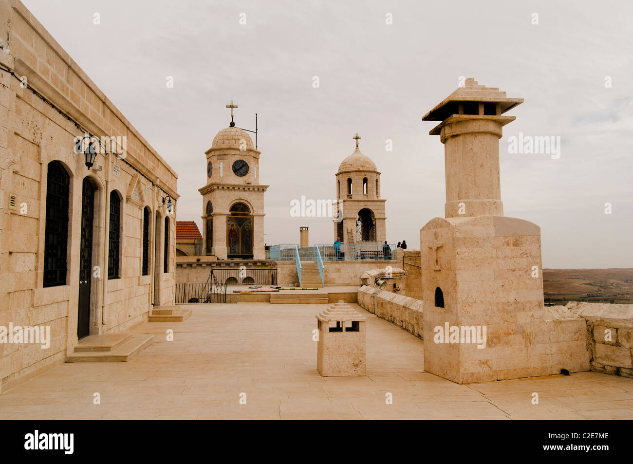 Convent Our Lady of Sayidnaya monastery Seidnaya 547 AD near Damascus ...