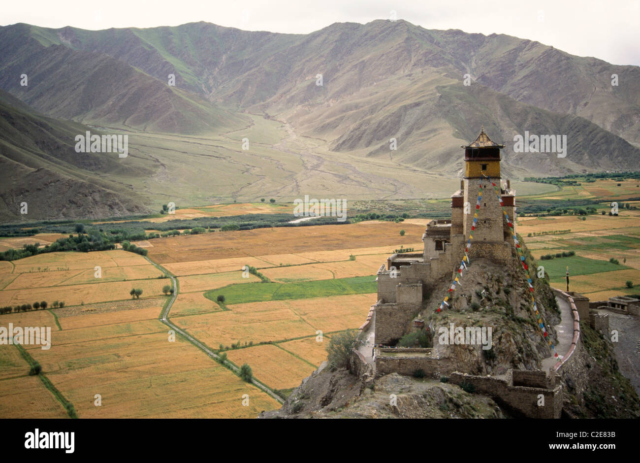 Monastery Tibet China Stock Photo - Alamy