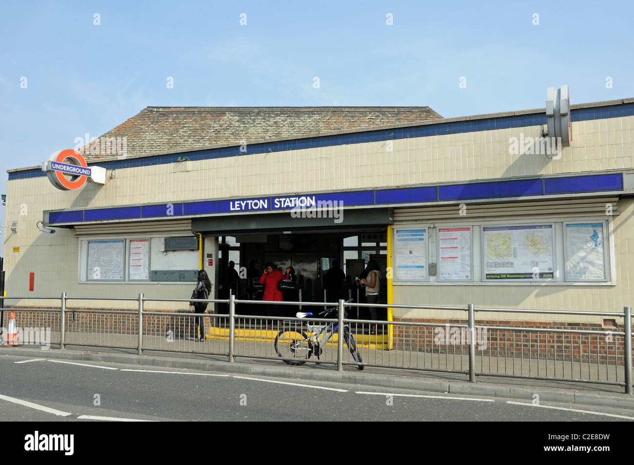 Leyton Station London England UK Stock Photo - Alamy