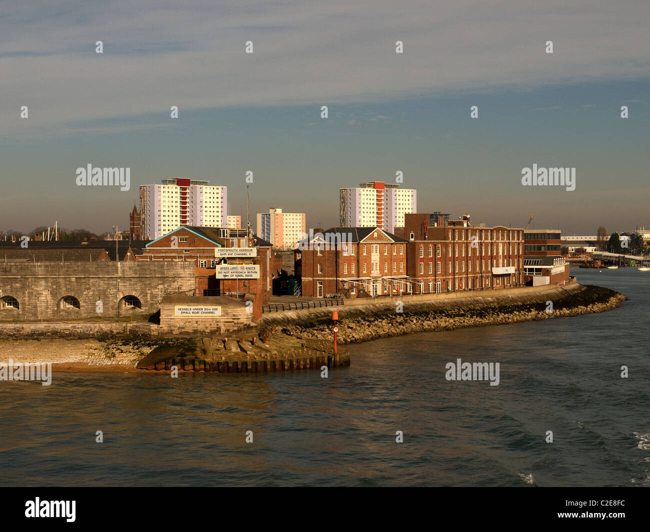 Fort Blockhouse Gosport at the entrance of Portsmouth Harbour Hampshire ...