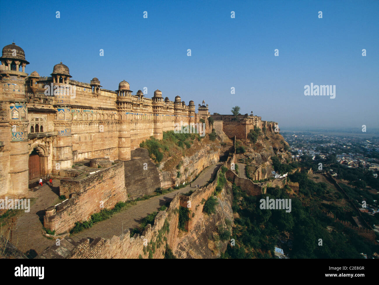 Gwalior fort hill hi-res stock photography and images - Alamy