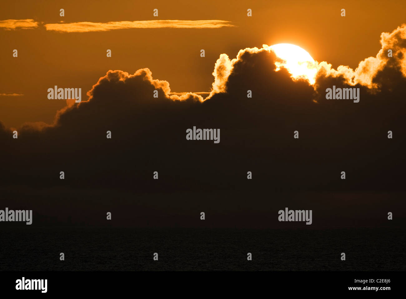 Sun And Clouds Stock Photo - Alamy