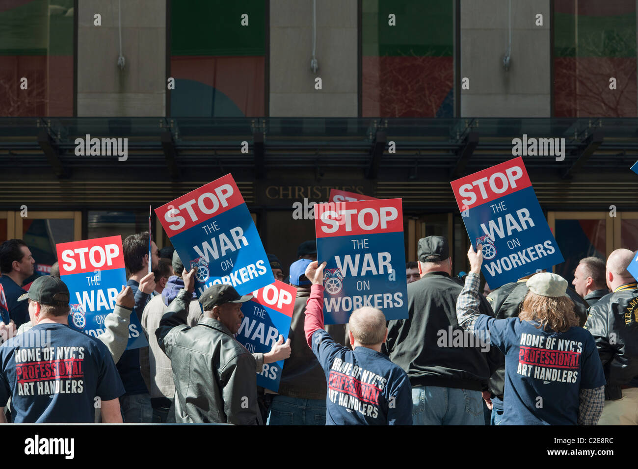 Teamsters strike nyc hi-res stock photography and images - Alamy