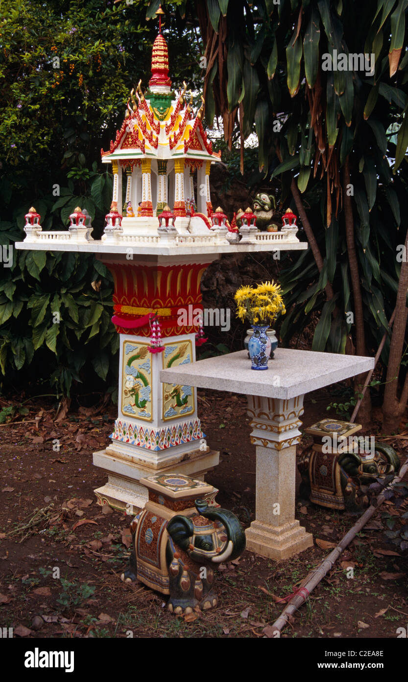 Spirit House Thailand Stock Photo - Alamy