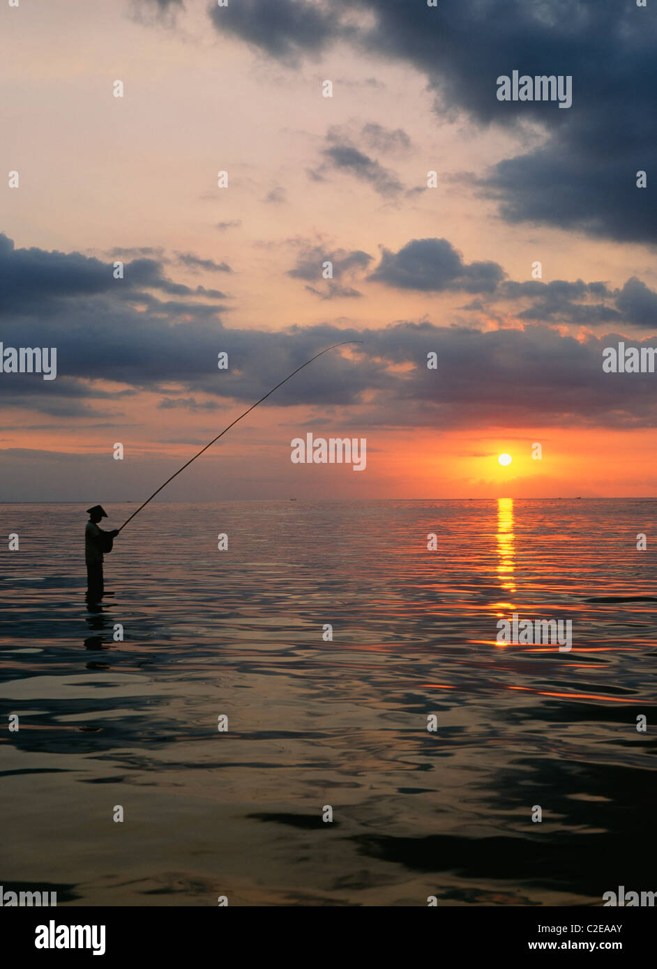 Kalibukbuk Beach Bali Indonesia Stock Photo - Alamy