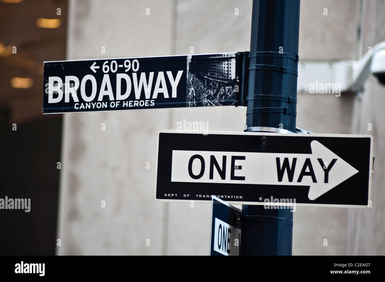 Broadway Street Sign High Resolution