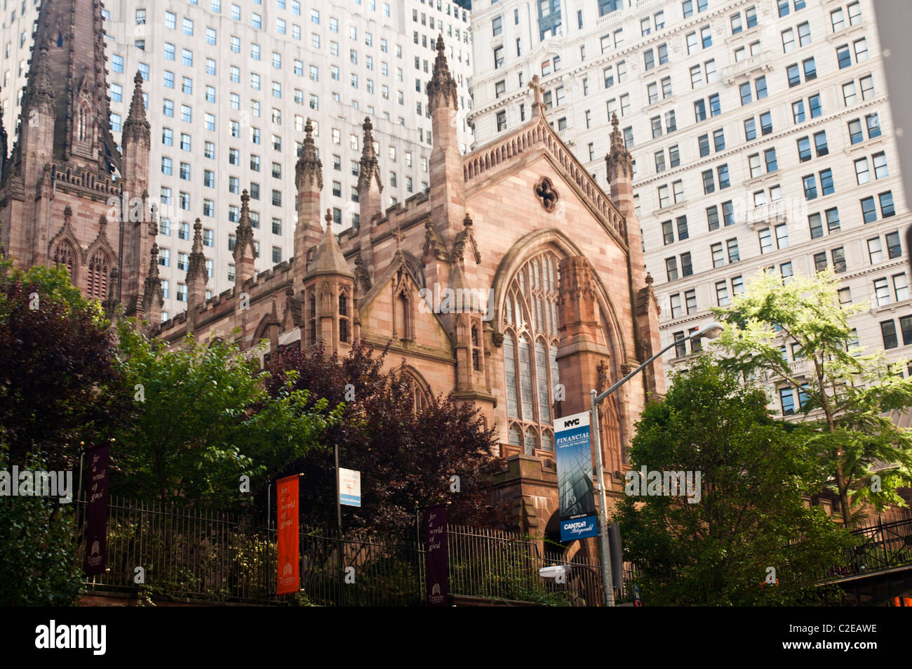 Trinity place new york hi-res stock photography and images - Alamy