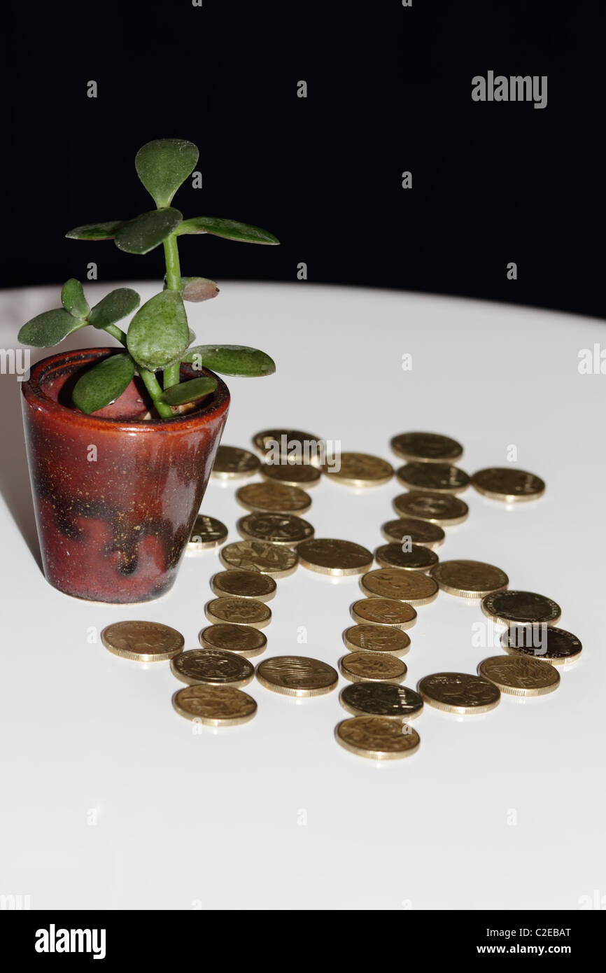 Australian money stacks hi-res stock photography and images - Alamy