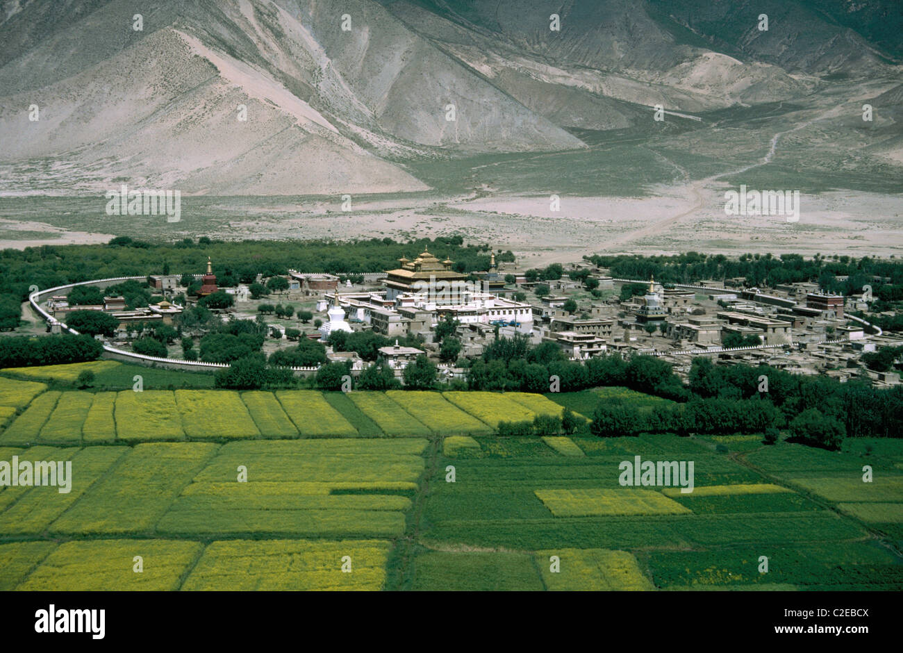 Samye Monastery Tibet China Stock Photo - Alamy
