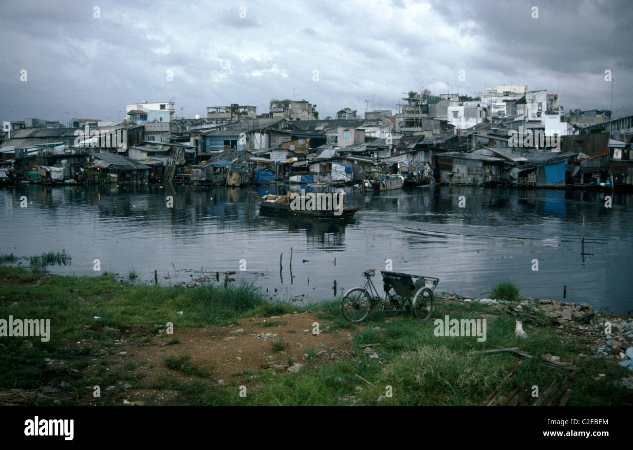 Unhygienic conditions in slum in hi-res stock photography and images ...