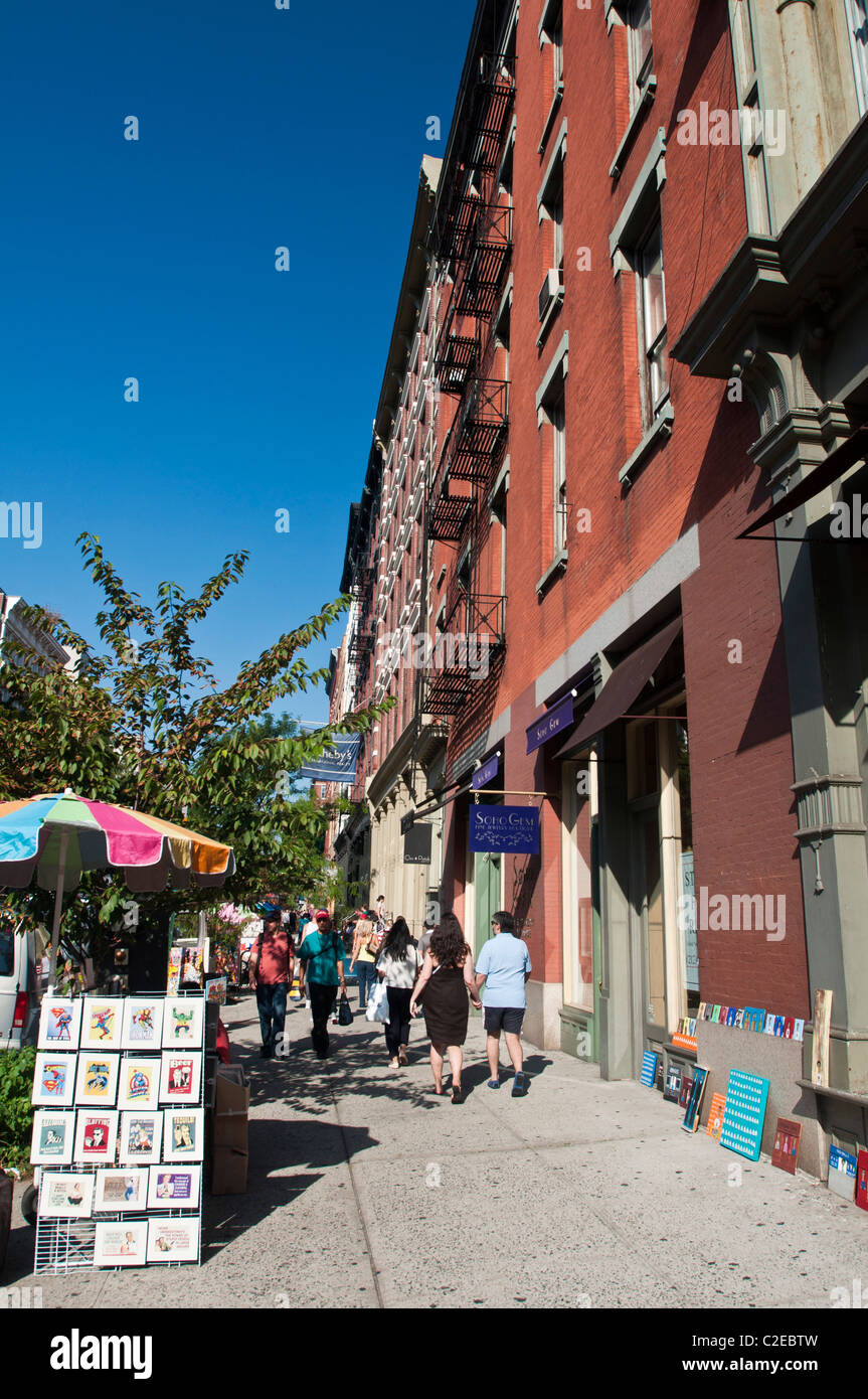 Soho manhattan hi-res stock photography and images - Alamy
