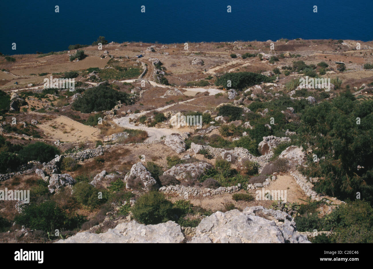 Dingli Cliffs Malta Stock Photo - Alamy