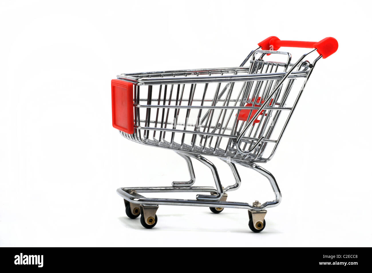 Empty Shopping Cart Stock Photo - Alamy