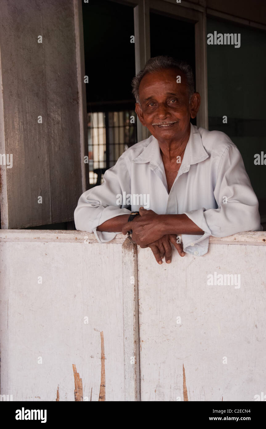 Kerala old man hi-res stock photography and images - Alamy