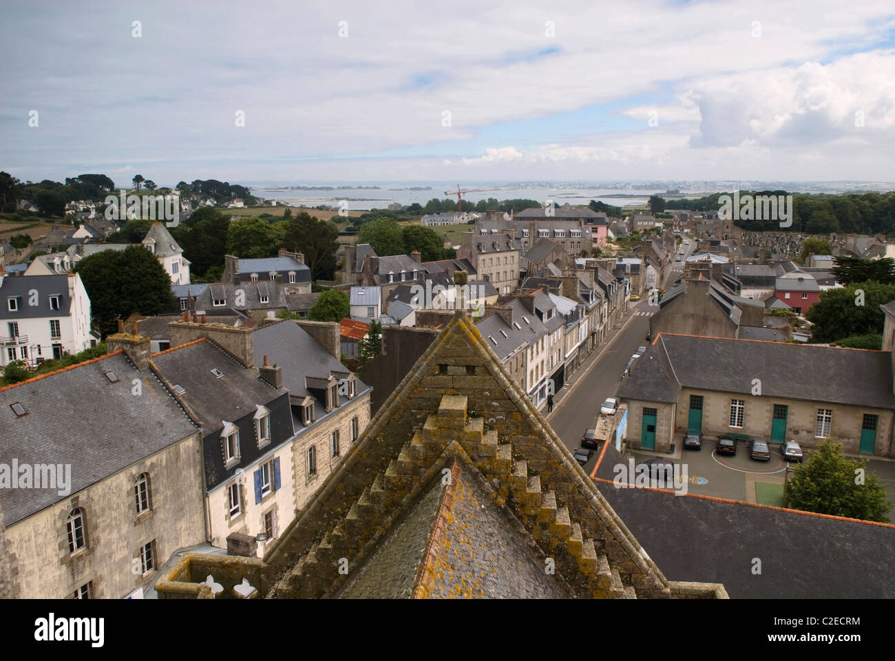 Saint Pol De Leon Brittany France Stock Photo - Alamy