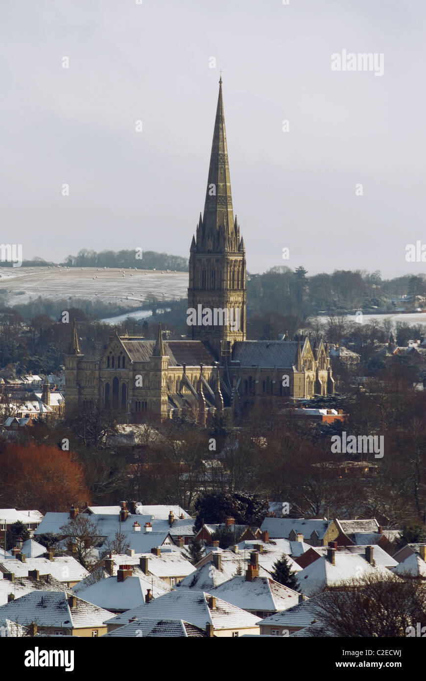 Salisbury cathedral built structure hi-res stock photography and images ...