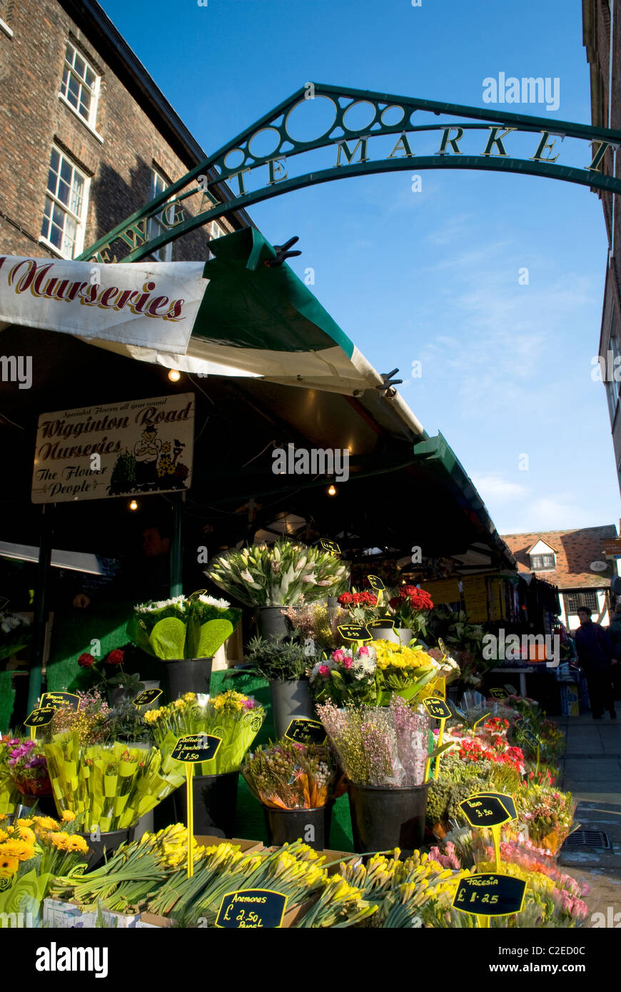 Newgate market york hi-res stock photography and images - Alamy