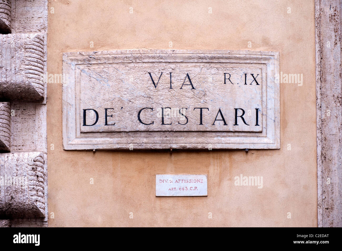 Via De Cestari High Resolution Stock Photography and Images - Alamy
