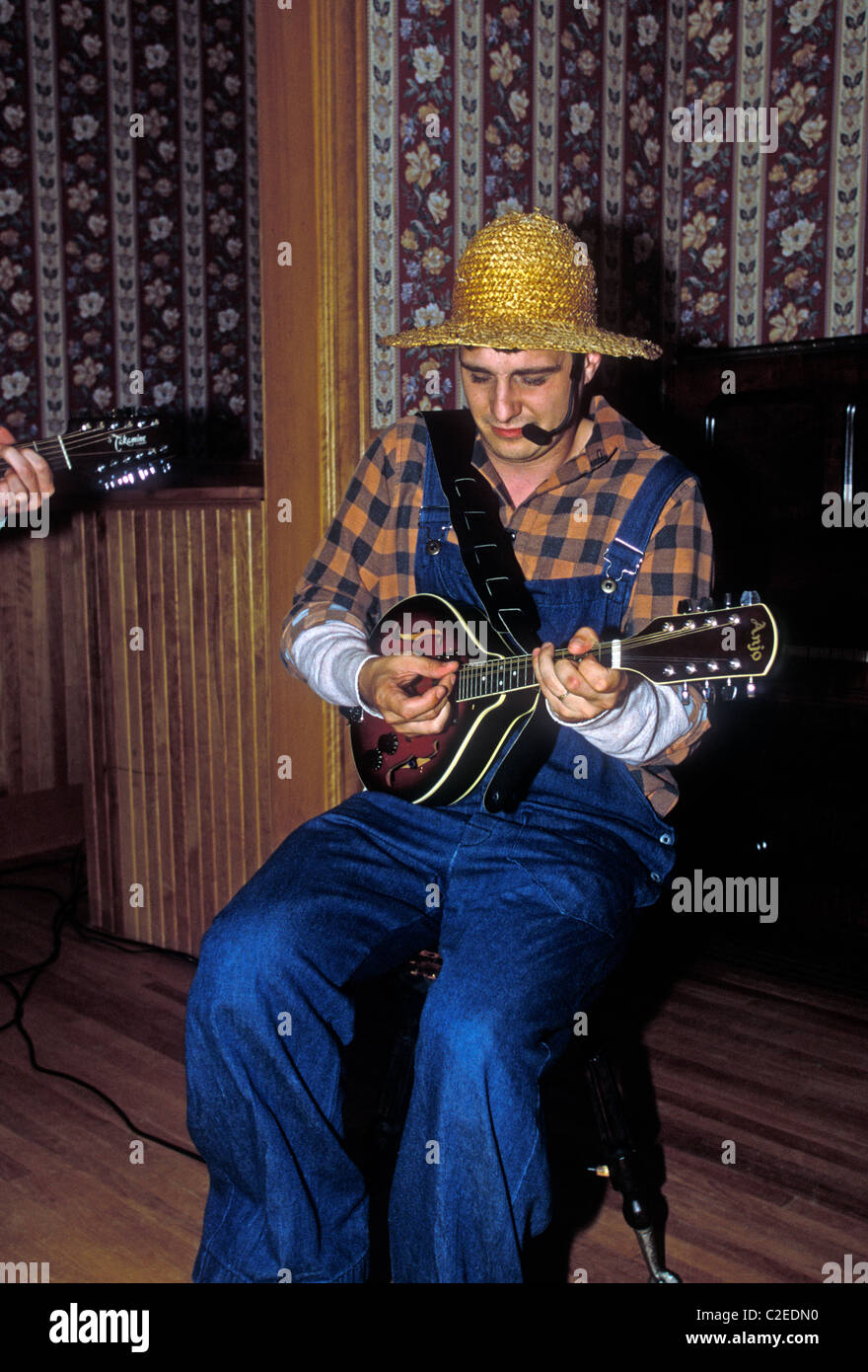 1, one, Canadian man, folk musician, musician, Chateau Albert Hotel ...