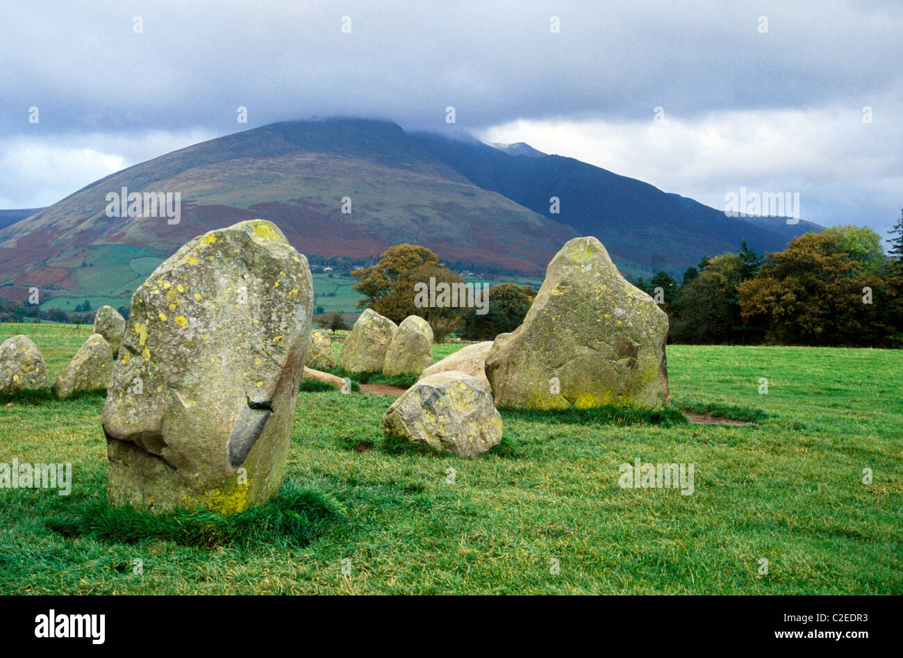 Castlerigg Cumbria England Stock Photo - Alamy