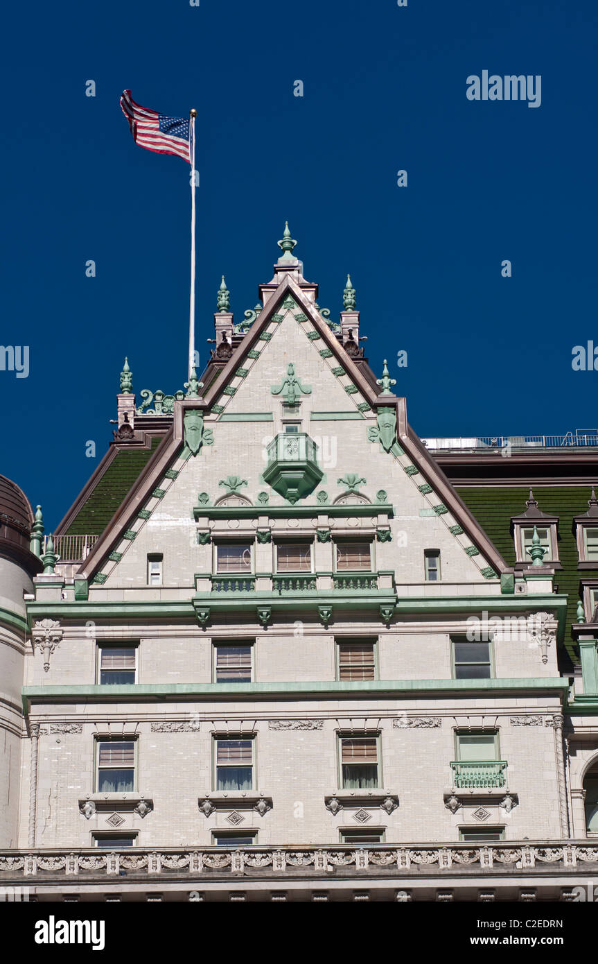 The Plaza Hotel, landmark 20-story luxury hotel near Grand Army Plaza ...