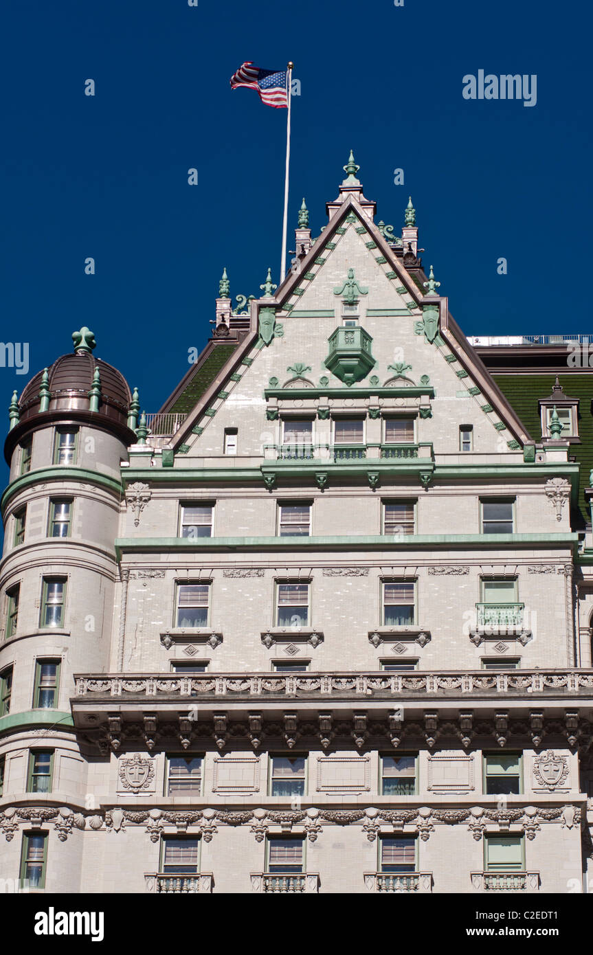 The Plaza Hotel, landmark 20-story luxury hotel near Grand Army Plaza ...