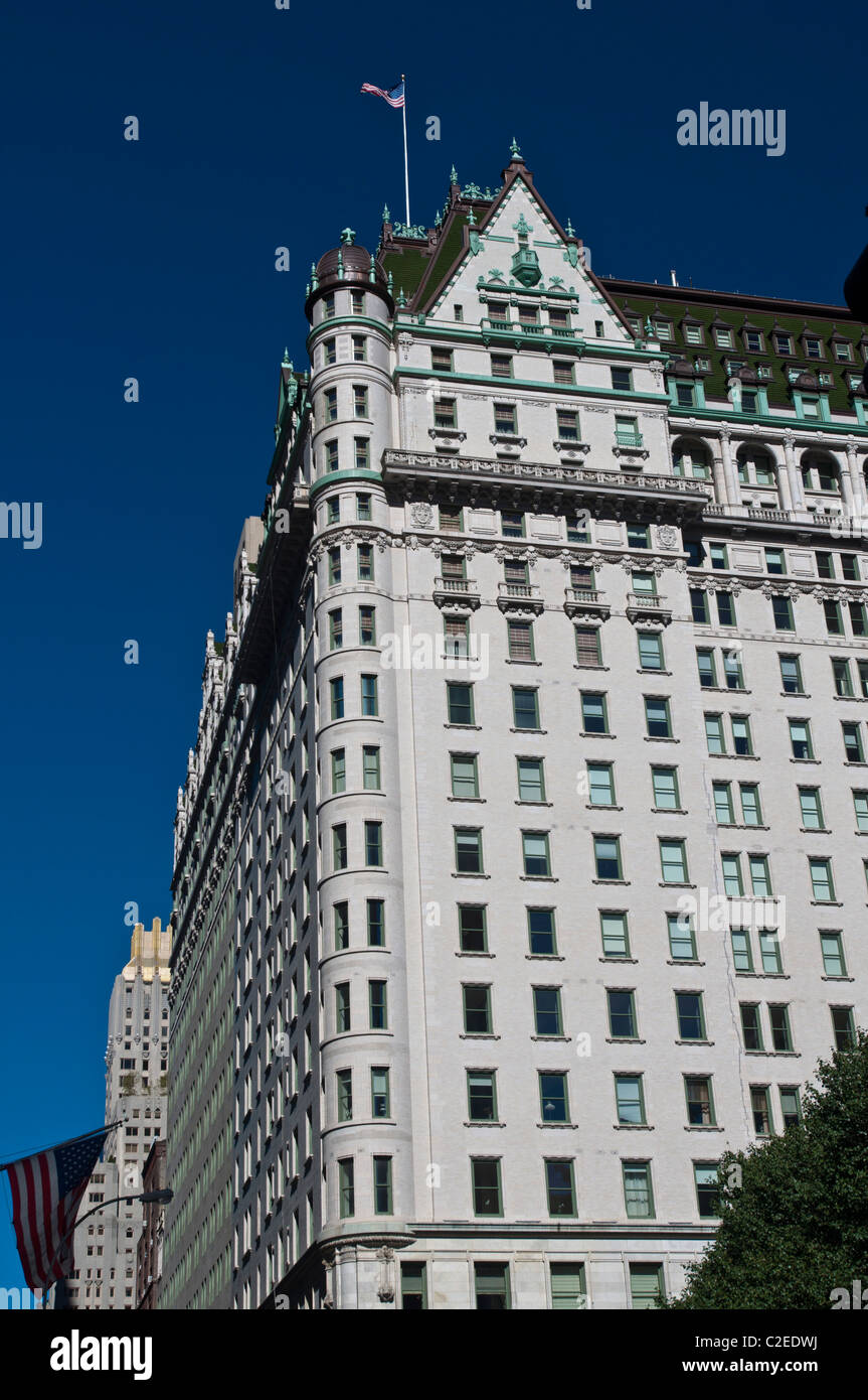 The Plaza Hotel, landmark 20-story luxury hotel near Grand Army Plaza ...