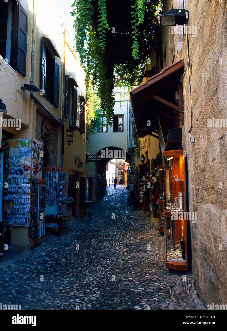 Rhodes Town Rhodes/ Rodos Greece Stock Photo - Alamy