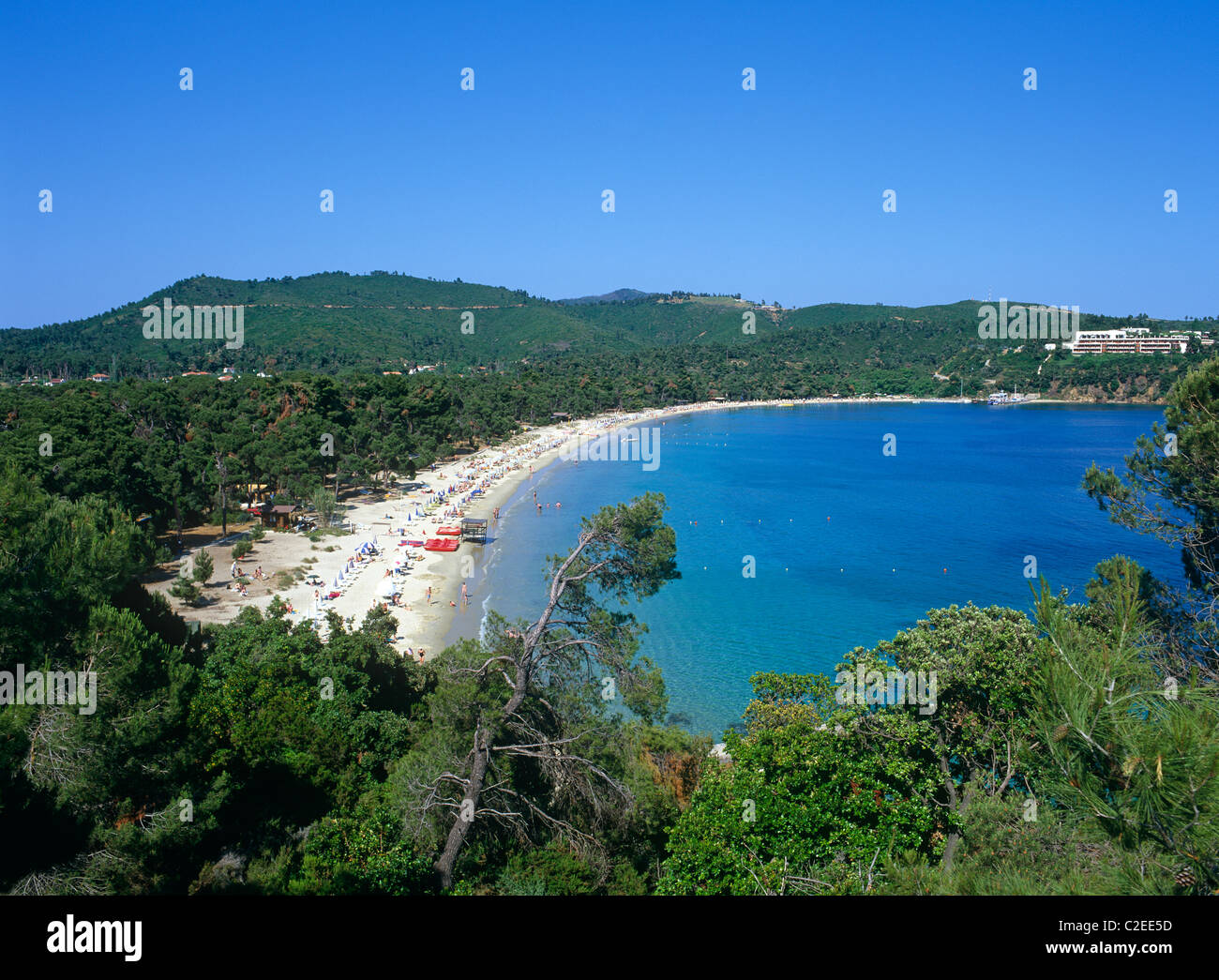 Koukounaries Skiathos Greece Stock Photo - Alamy