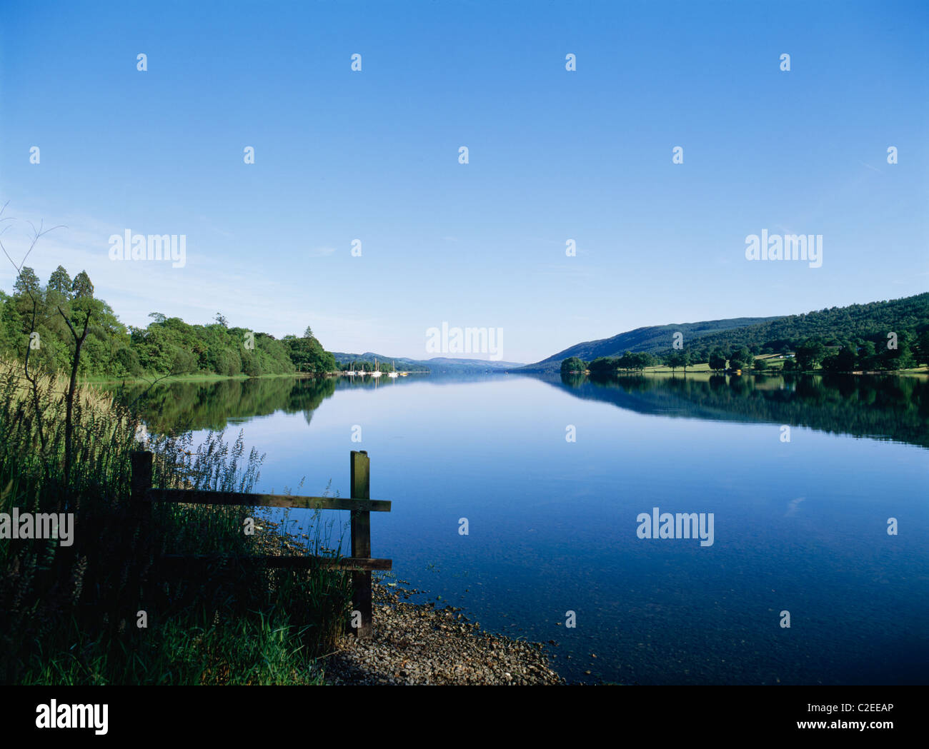 Coniston Water Cumbria England Stock Photo - Alamy