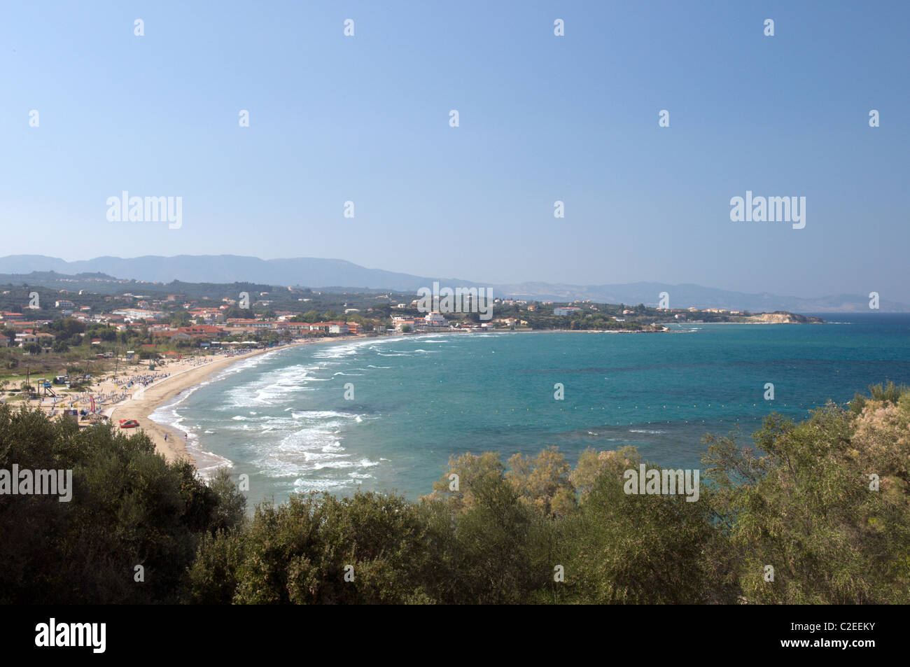 Tsilivi Beach Zakynthos Greece Stock Photo - Alamy