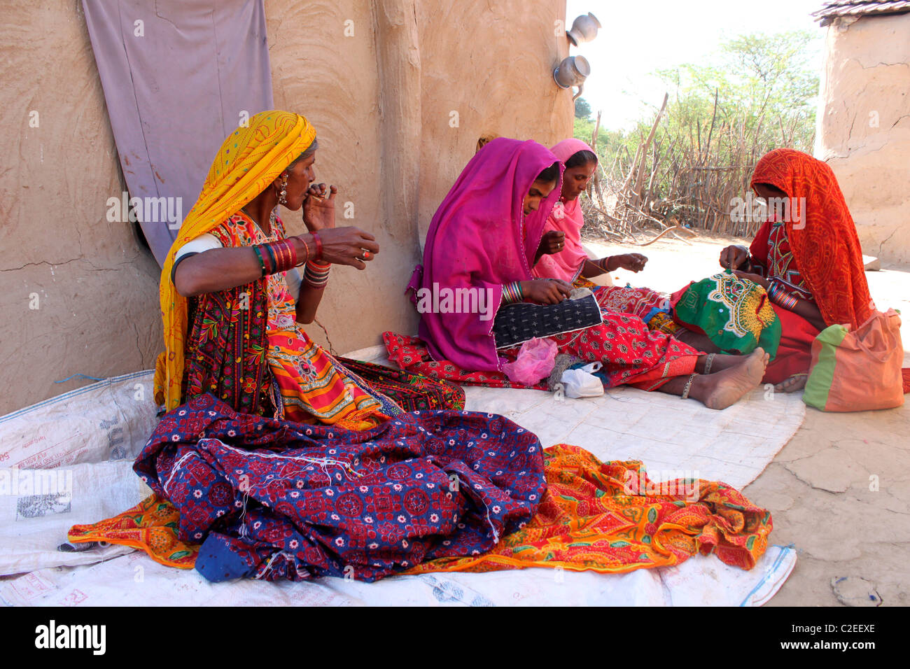 Kutch embroidery hi-res stock photography and images - Alamy